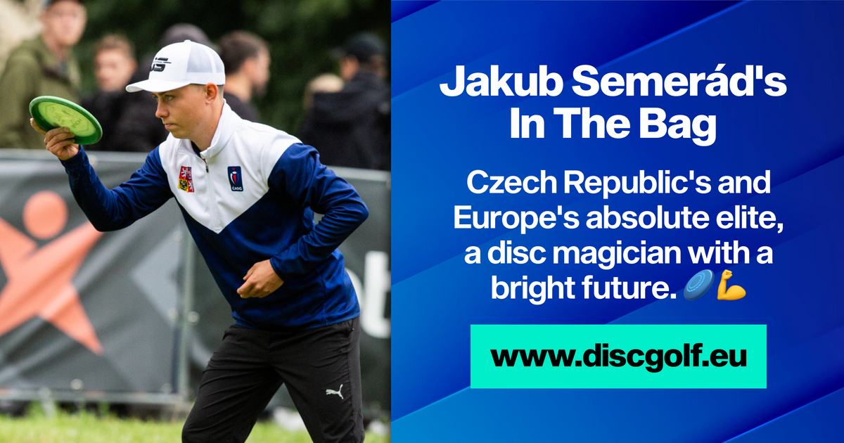 In the Bag of the Czech elite - Jakub Semerad – Discgolf.eu
