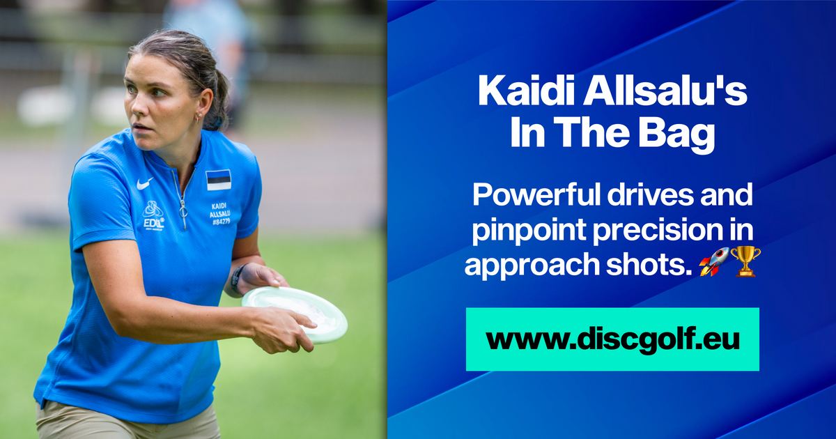 In the bag of Kaidi Allsalu, the reigning Estonian Champion – Discgolf.eu